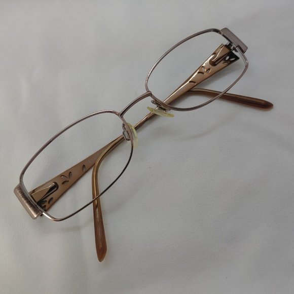 Elle | Accessories | Elle Eyeglass Frames El8754 Full Metal Rim Pink ...